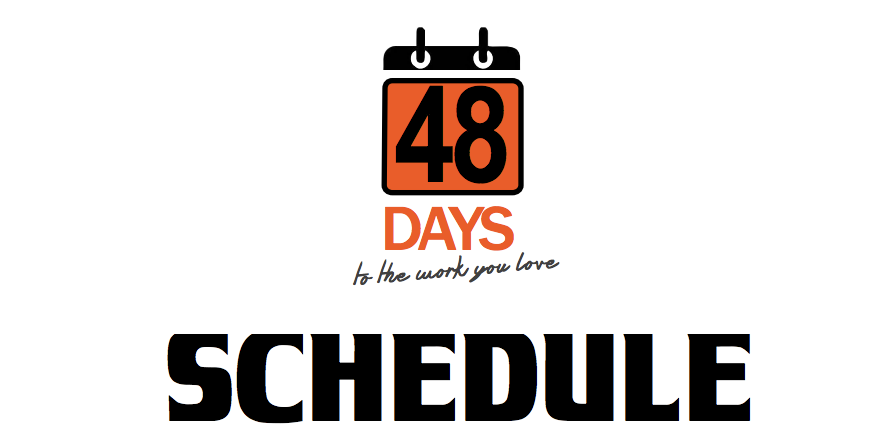 48 Days Schedule - Official Site Dan Miller