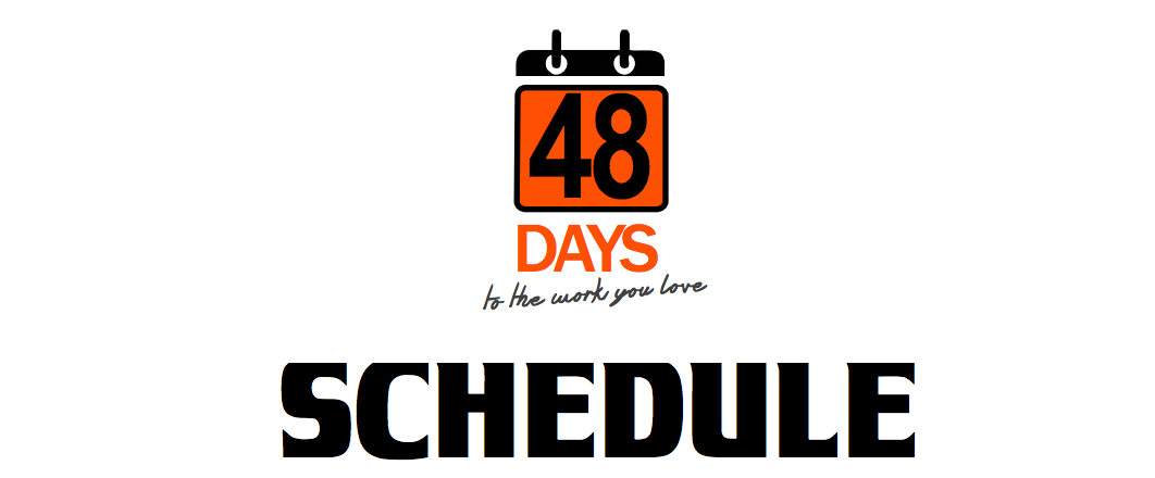 48 Days Schedule - Official Site Dan Miller