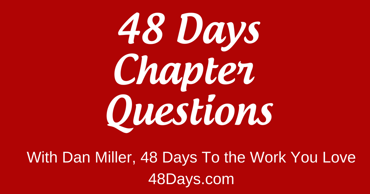 48 Days TTWYL Book - Questions - Official Site Dan Miller